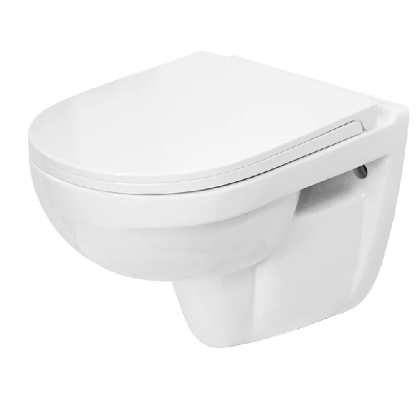 Унитаз подвесной Best DM (гориз, сиденье дюро, микролифт, душ. смыв), SANITA LUXE