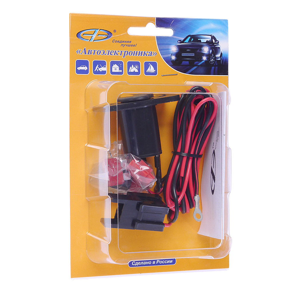 Удлинитель прикуривателя 12V 10А 1.5м. Аэнк