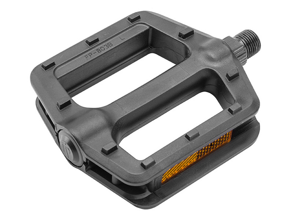 Педаль велосипедная 9/16" пластик черная 2шт. FEIMIN