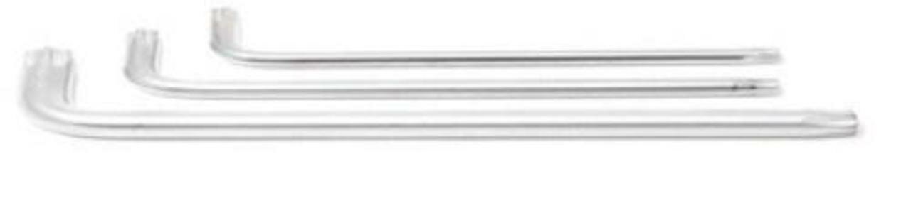 Ключ TORX Г-образный T-9H с отверстием длинный ROCKFORCE