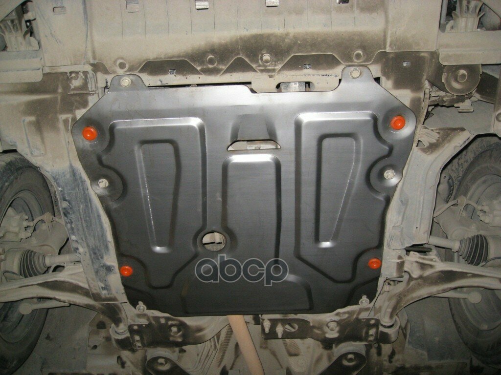 Защита картера и КПП (сталь 2 мм) + комплект крепежа для Chevrolet Orlando 2009-2015 (V - все), Chevrolet Cruze 2009-2016 (V .