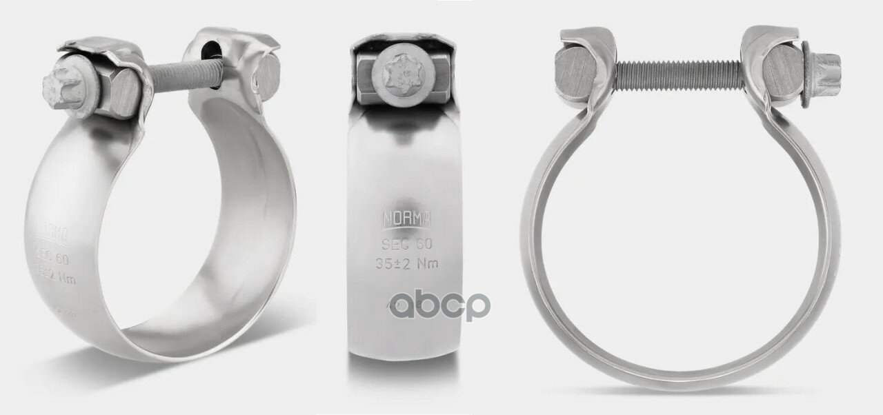 Хомут глушителя W211 E-KLASSE (2002>) NORMA арт. 05956312055-1