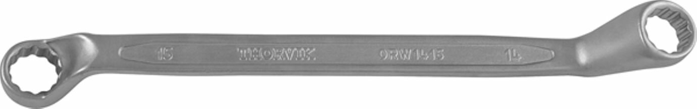 Ключ накидной изогнутый 75 , 6x7 мм, ORW0607, Thorvik