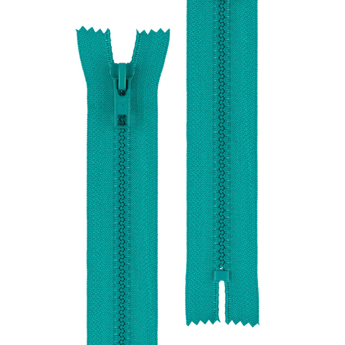 Молния Спираль н/р потайная т.3 Gamma G013P 30 см пластик 10 шт №249 т. бирюзовый