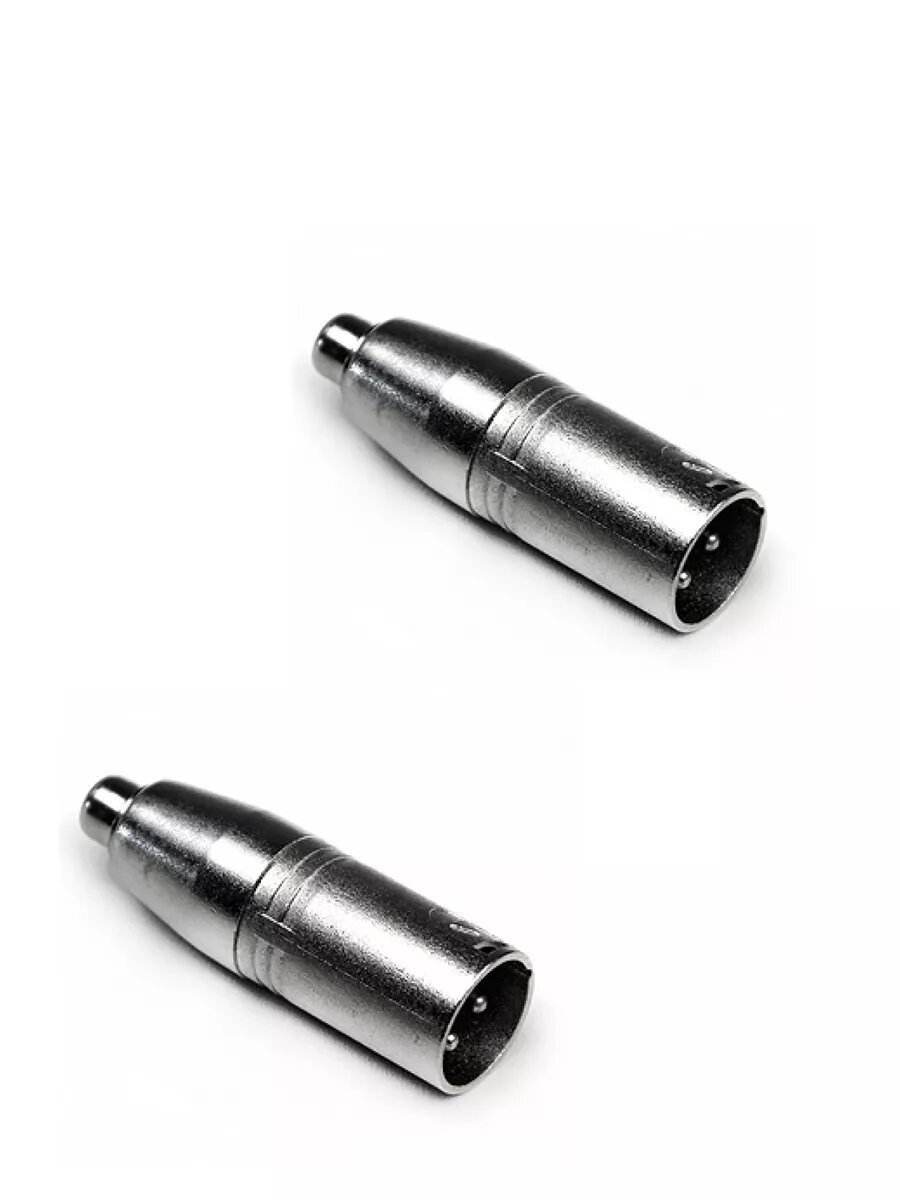 Переходник RCA - XLR папа 3P пара AD400