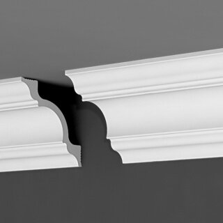 Плинтус Потолочный Де-Багет П 01 95/95 Д2000хШ95хВ95 мм.
