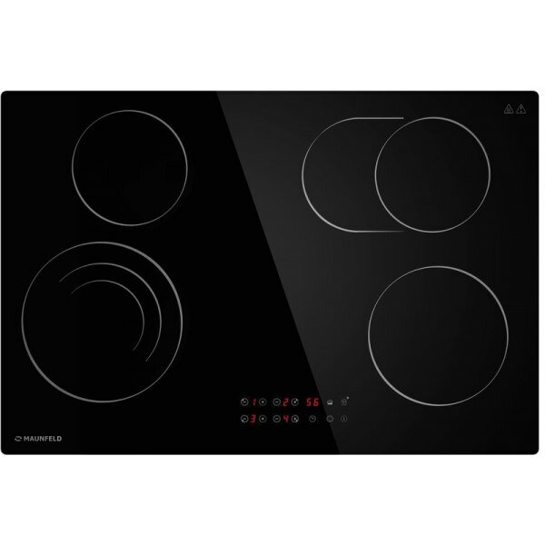 Варочная панель MAUNFELD CVCE774SMTBK Hi-Light черный КА-00017391