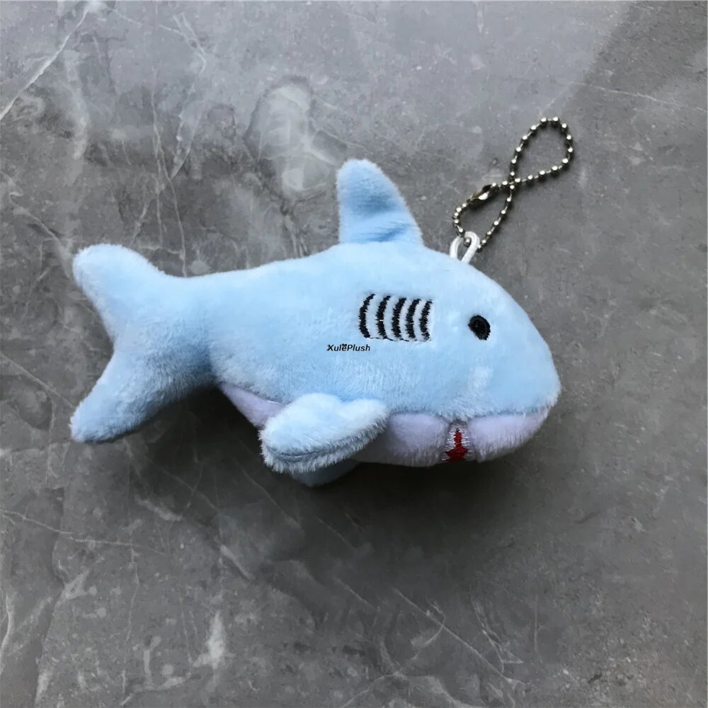 Плюшевый брелок акула Xuleplush Blue
