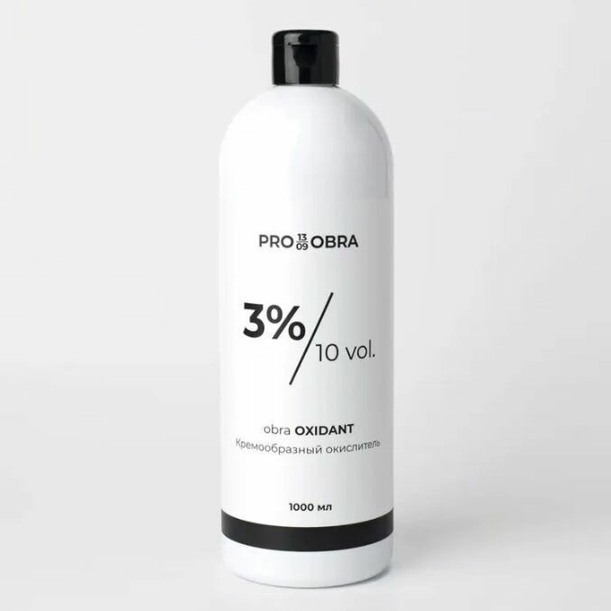 OBRA PRO13/09 Кремообразный окислитель 3% OBRA OXIDANT, 1000 мл
