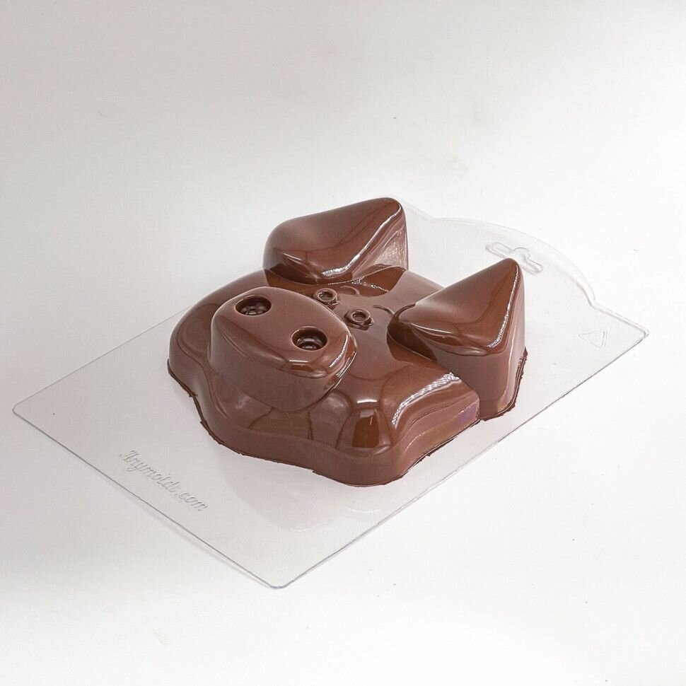 Морда поросенка средняя, форма для холодца и заливного из пластика