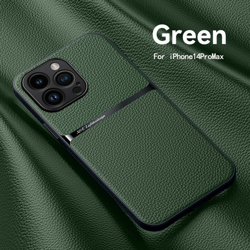 Чехол на Apple iPhone 14 Pro Max (айфон 14 про макс) Кожа