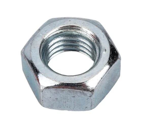 Гайка Саморезик М12 оцинк. DIN 934 1кг DIN934-М12-1