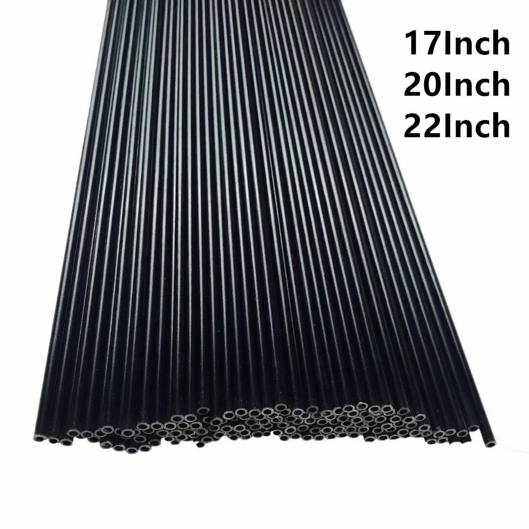 12 шт. Карбоновые стрелы для лука 17/20/22 дюйма 12pcs 17Inch