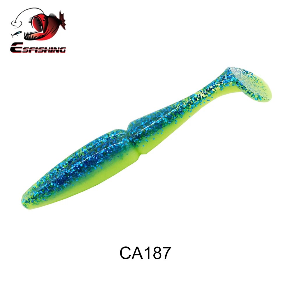ESFISHING Easy Shiner силиконовая приманка для щуки 125mm 4pcs, CA187