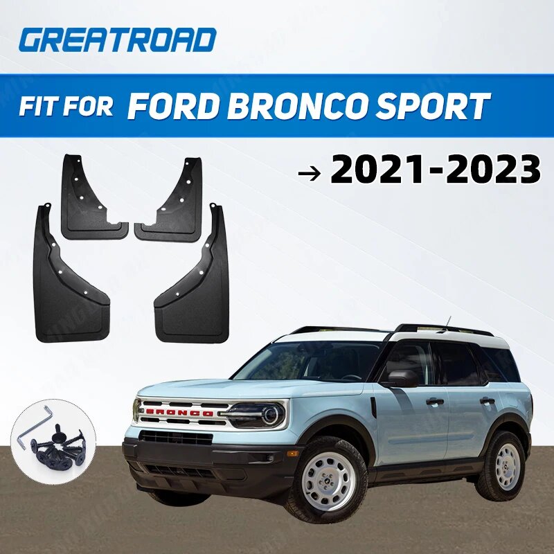Автомобильные брызговики для Ford Bronco Sport 2021 2022-2023, брызговики, брызговики