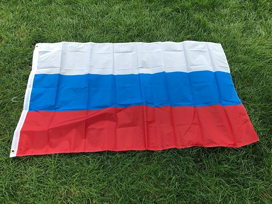 Флаг России SKY FLAG, полиэстер, 90x150 см Красный, синий И белый полостя