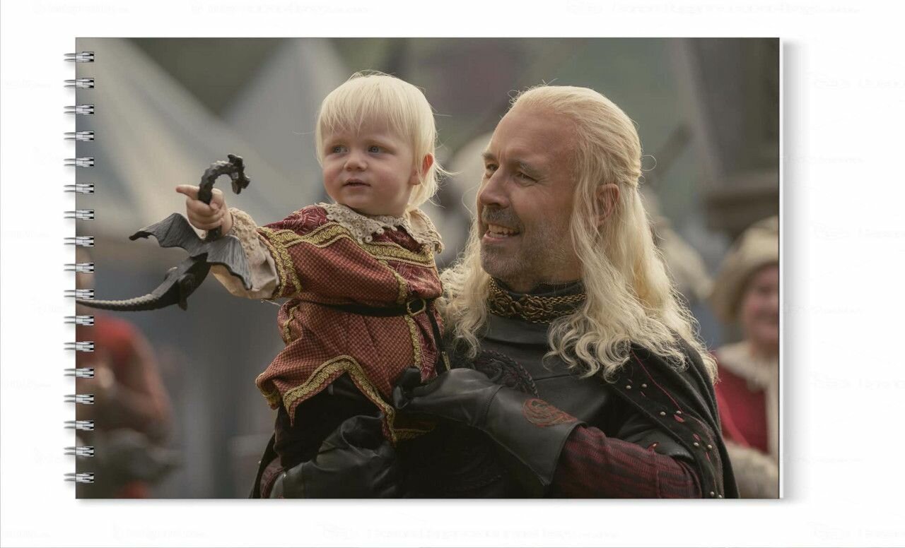 Альбом GOODbrelok принт А4 "Дом Дракона, House of the Dragon" - 0004