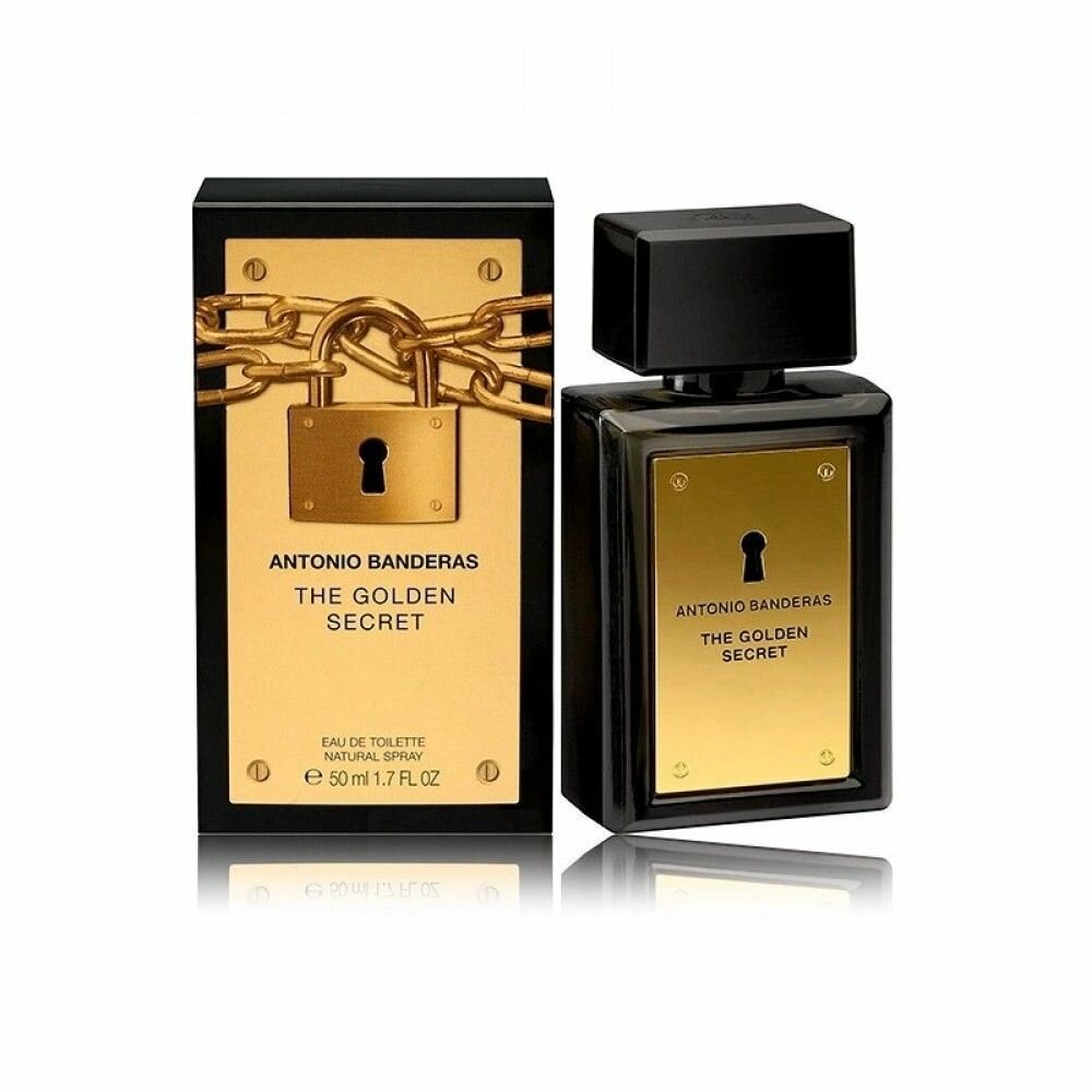 ANTONIO BANDERAS The Golden Secret men туалетная вода мужская 50 ml / духи мужские Антонио Бандерас голден секрет парфюм
