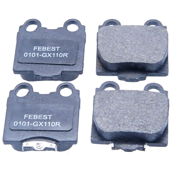 FEBEST 0101-GX110R (0101GX110R / 0446622180 / 0446630120) колодки тормозные задние