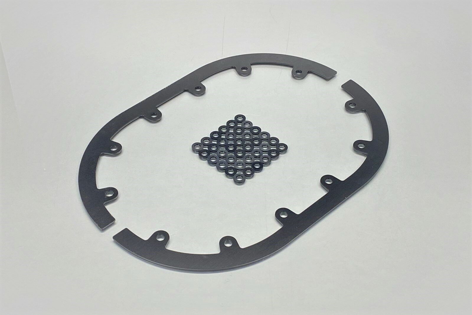 Монтажные планки топливной ячейки Radium Engineering 20-0155, фланец 6×10