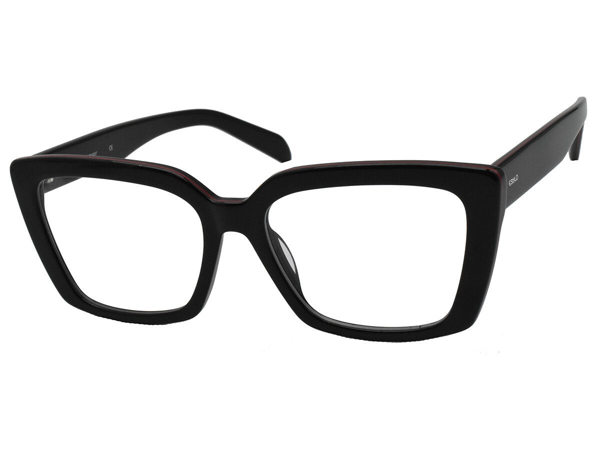 Оправа для очков ESTILO ES1316 C11 пол Женский форма оправы Кошачий глаз цвет оправы Чёрный