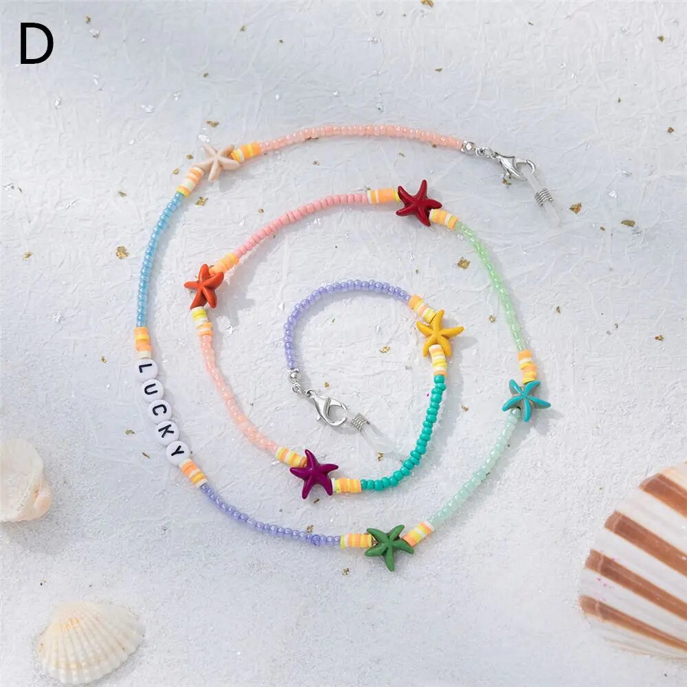 Цепочка для очков с бисером gootrades