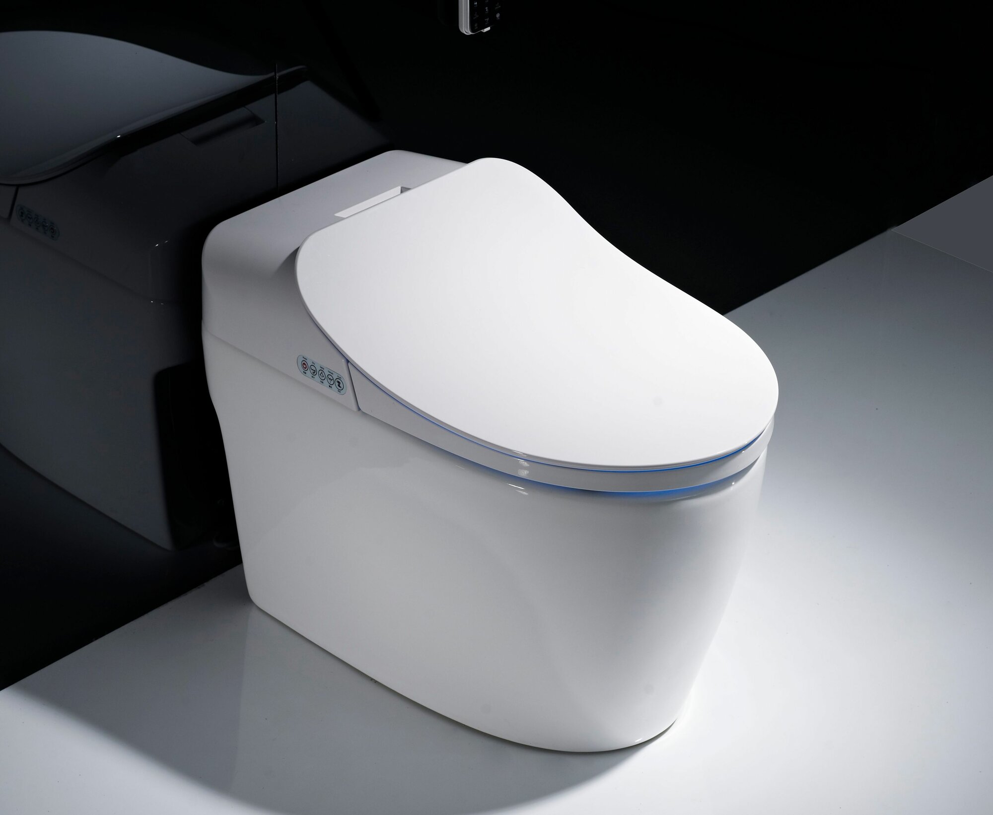 Электронный унитаз-биде TIMO ТЕ-721 (690*400*540), шт