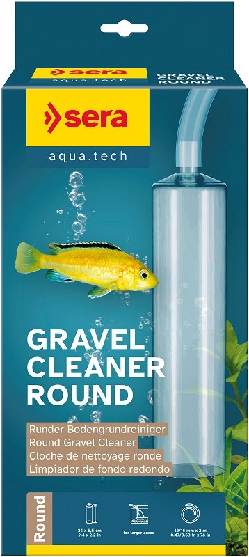 Грунтоочиститель круглый SERA Gravel Cleaner Round, 25 см