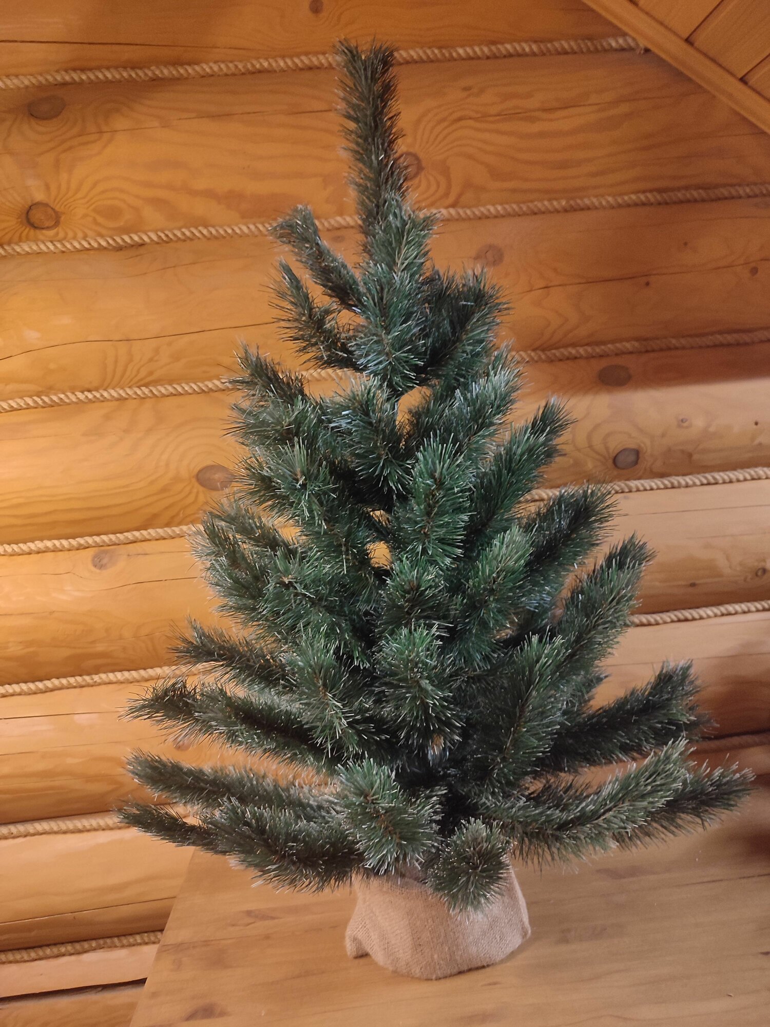 SIBERIA PINE в мешочке 90 см. Искусственная сосна Forest Market (леска)