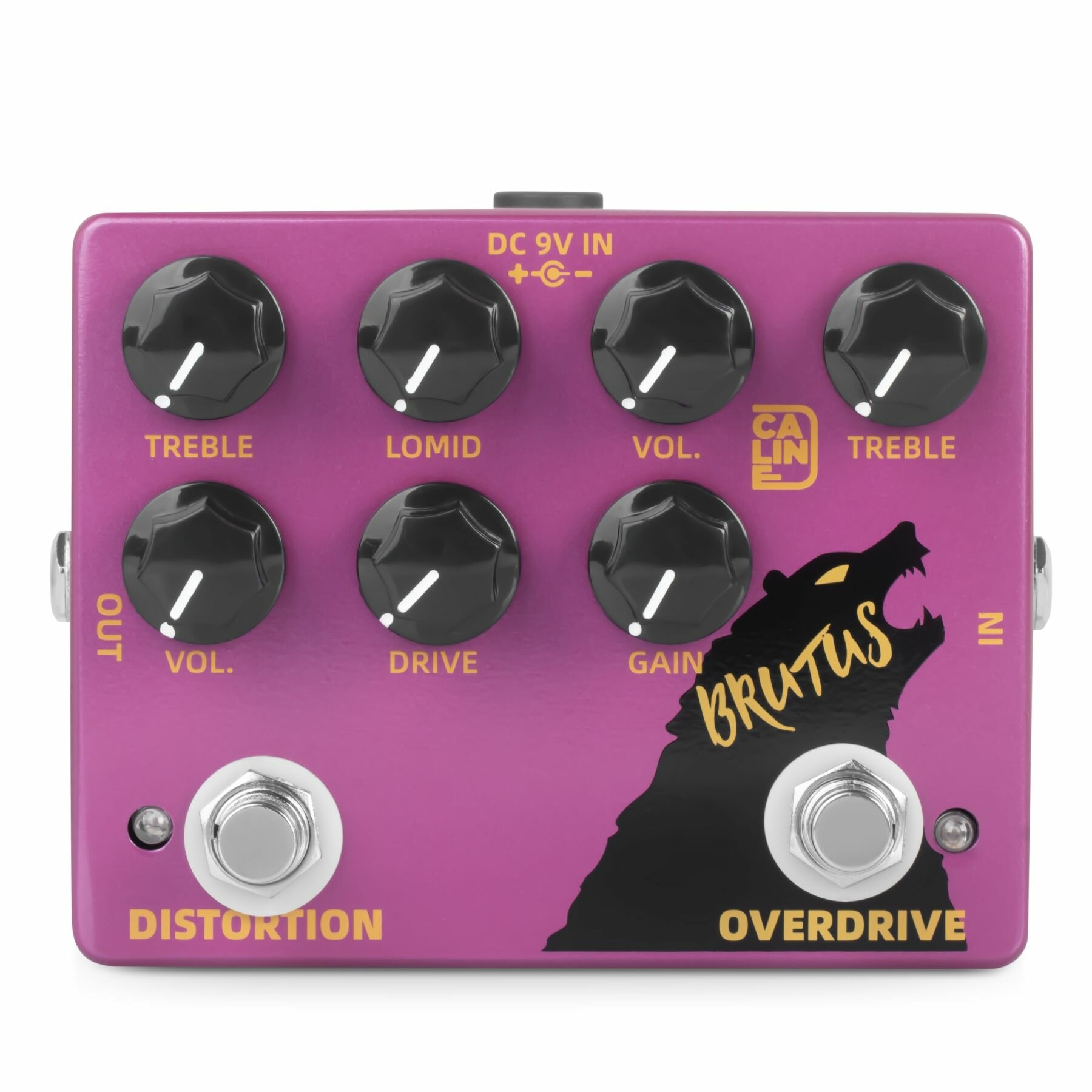Педаль эффектов для электрогитары и бас-гитары Caline DCP-02 Brutus Distortion & Overdrive