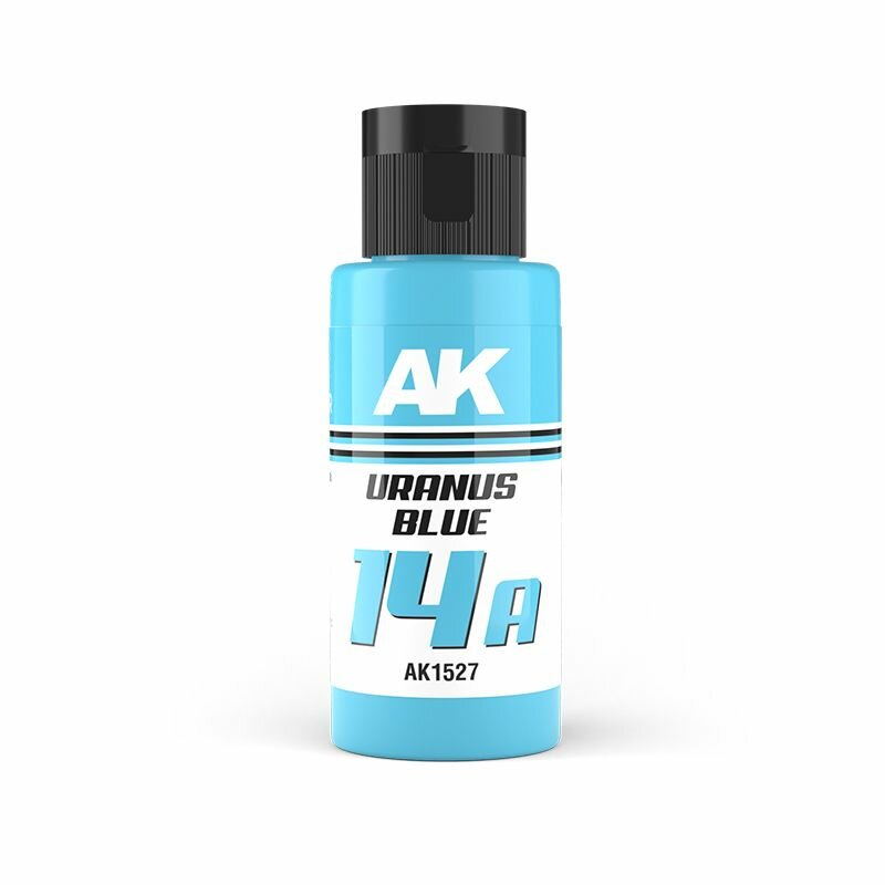 Акриловая краска AK Interactive - 14A - Uranus Blue (60мл)