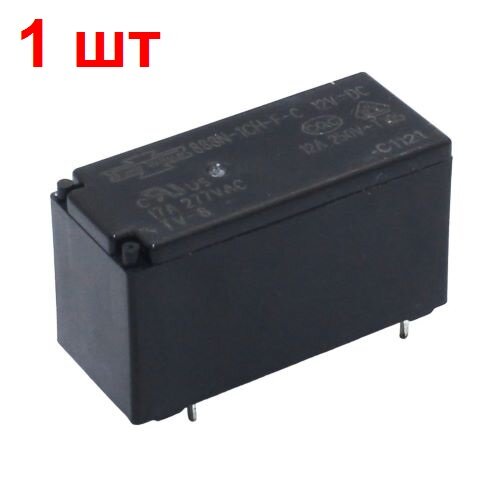 Реле 888N-1CH-F-C-12VDC 1 шт. 12В пост.12А 250В перем. 1п