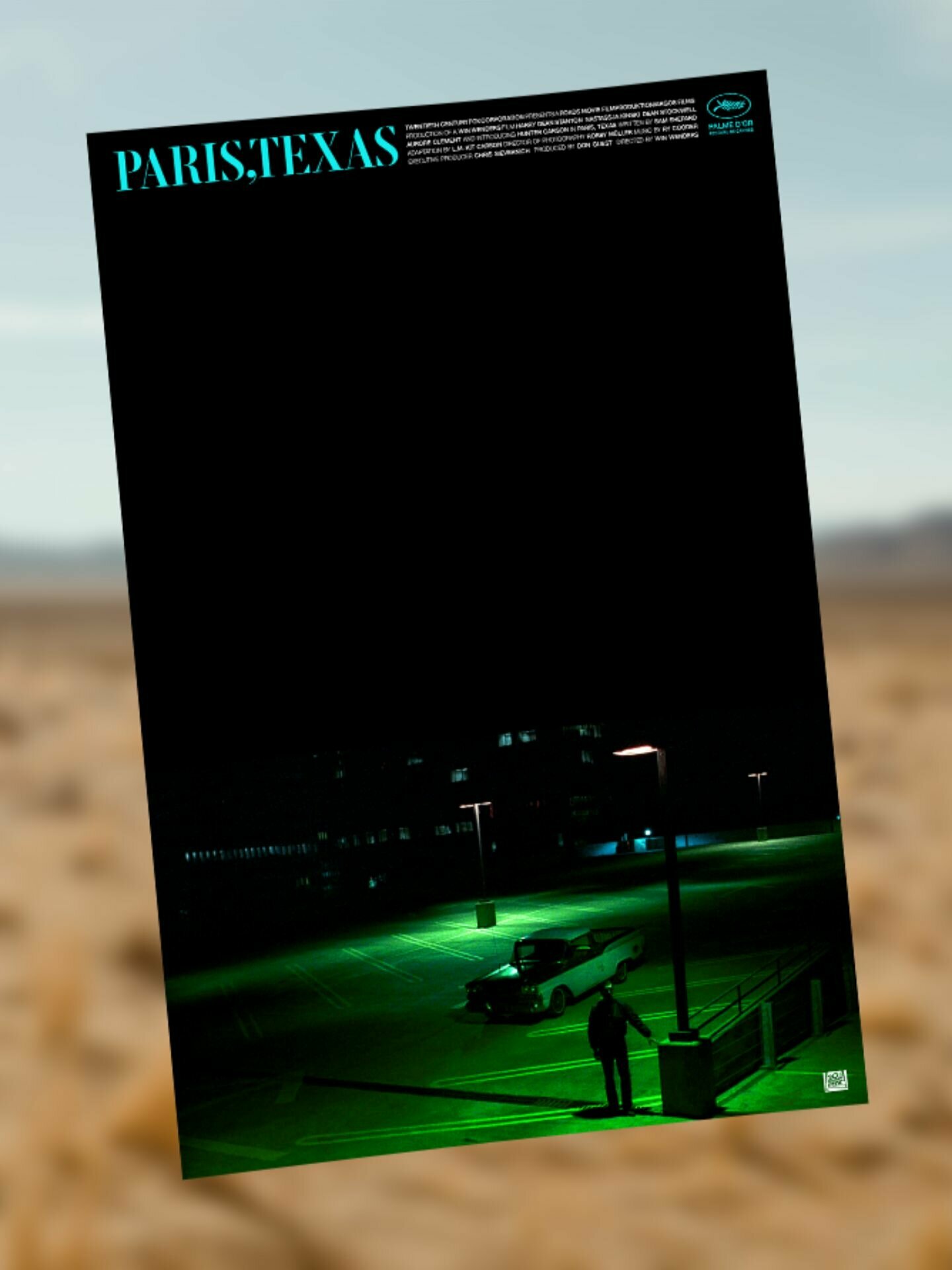 Постер pinterest "Париж, Техас", 29.7х42см, А3, глянцевый