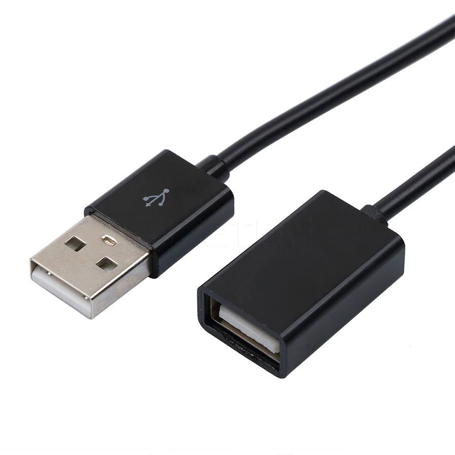 Новый USB-удлинитель, соединительный кабель, адаптер, мужской-женский, кабель синхронизации данных, кабель, провод для ПК, ноутбука, компьютера