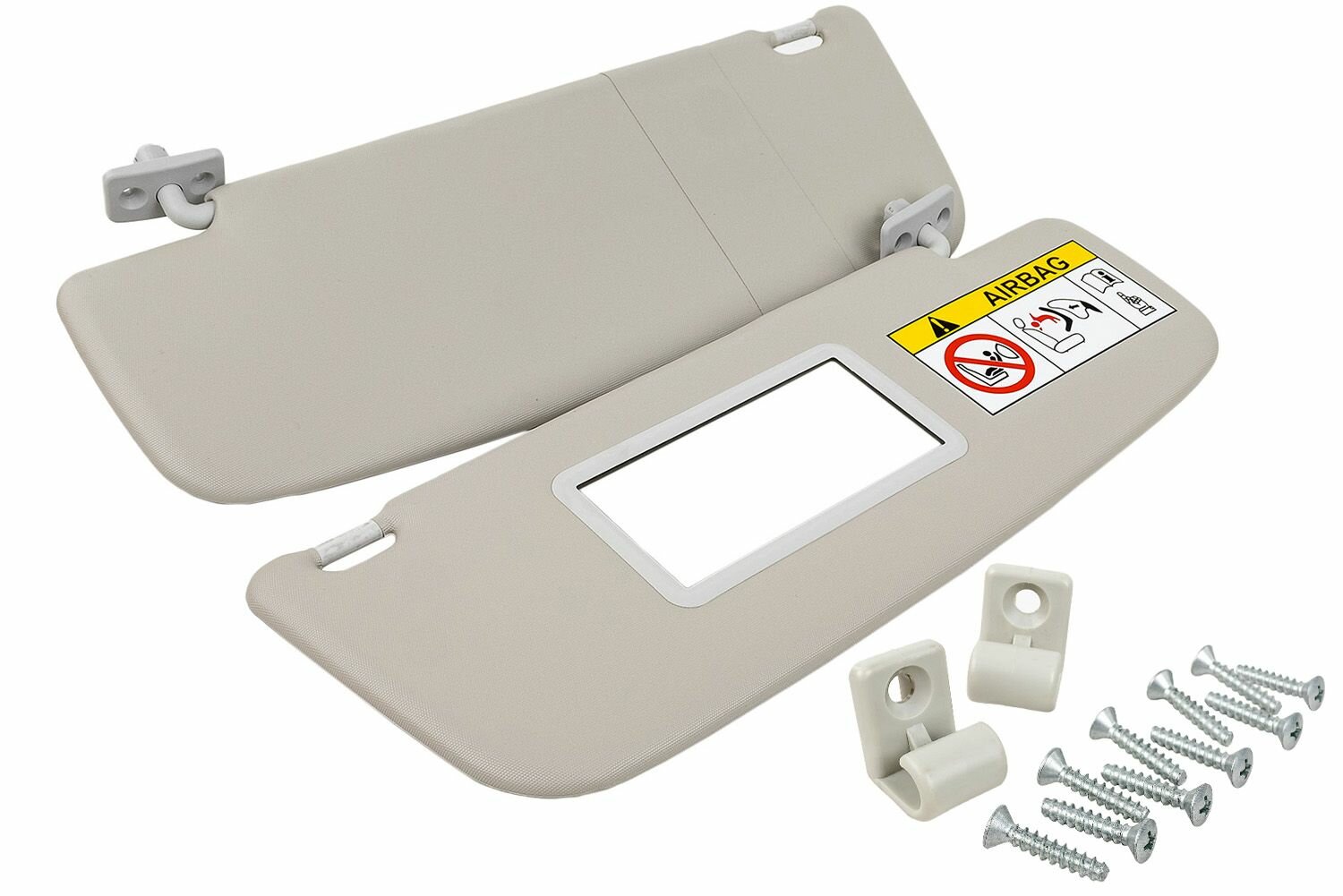 Солнцезащитные козырьки с крепежом для Лада Калина 1