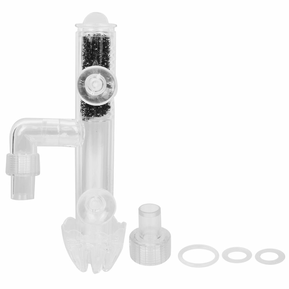 Аквариумный акриловый прозрачный эффективный скиммер для удаления масляной пленки, аксессуар для аквариума