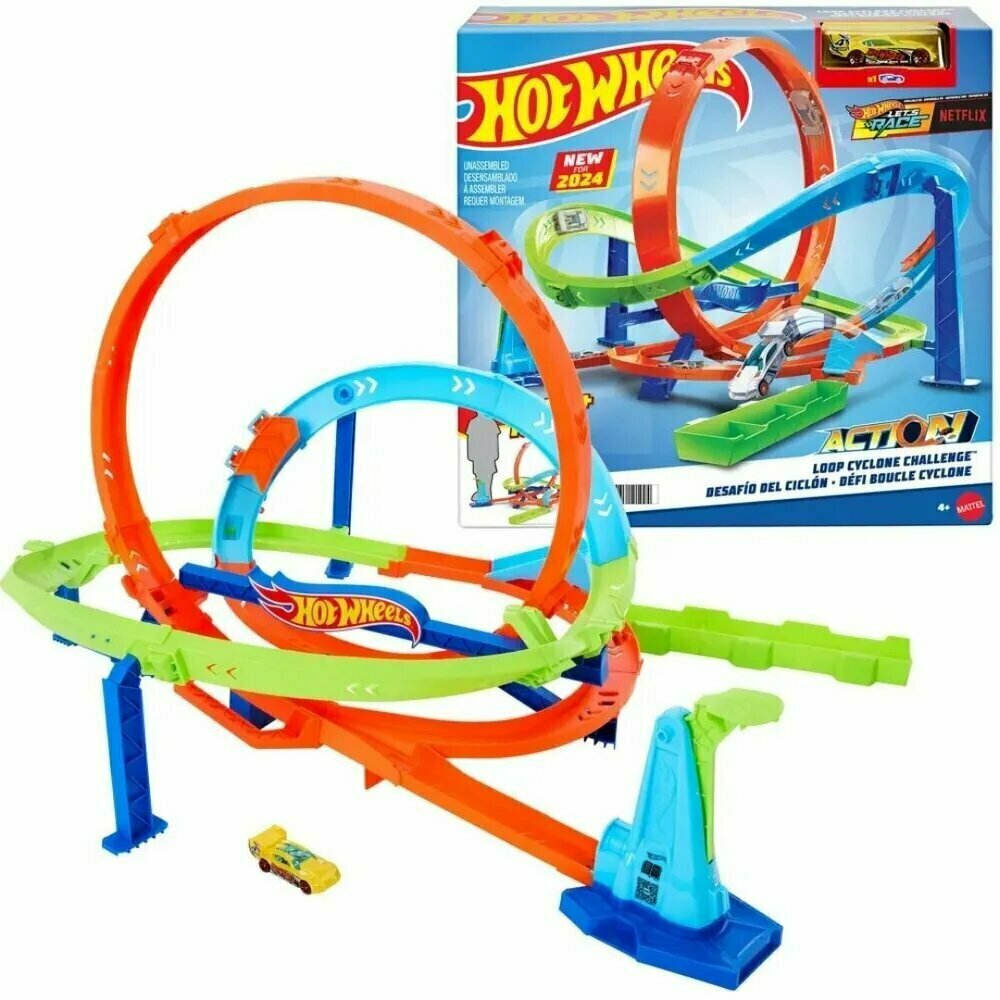 Hot Wheels Гоночная трасса Круг Бумеранга HTK16