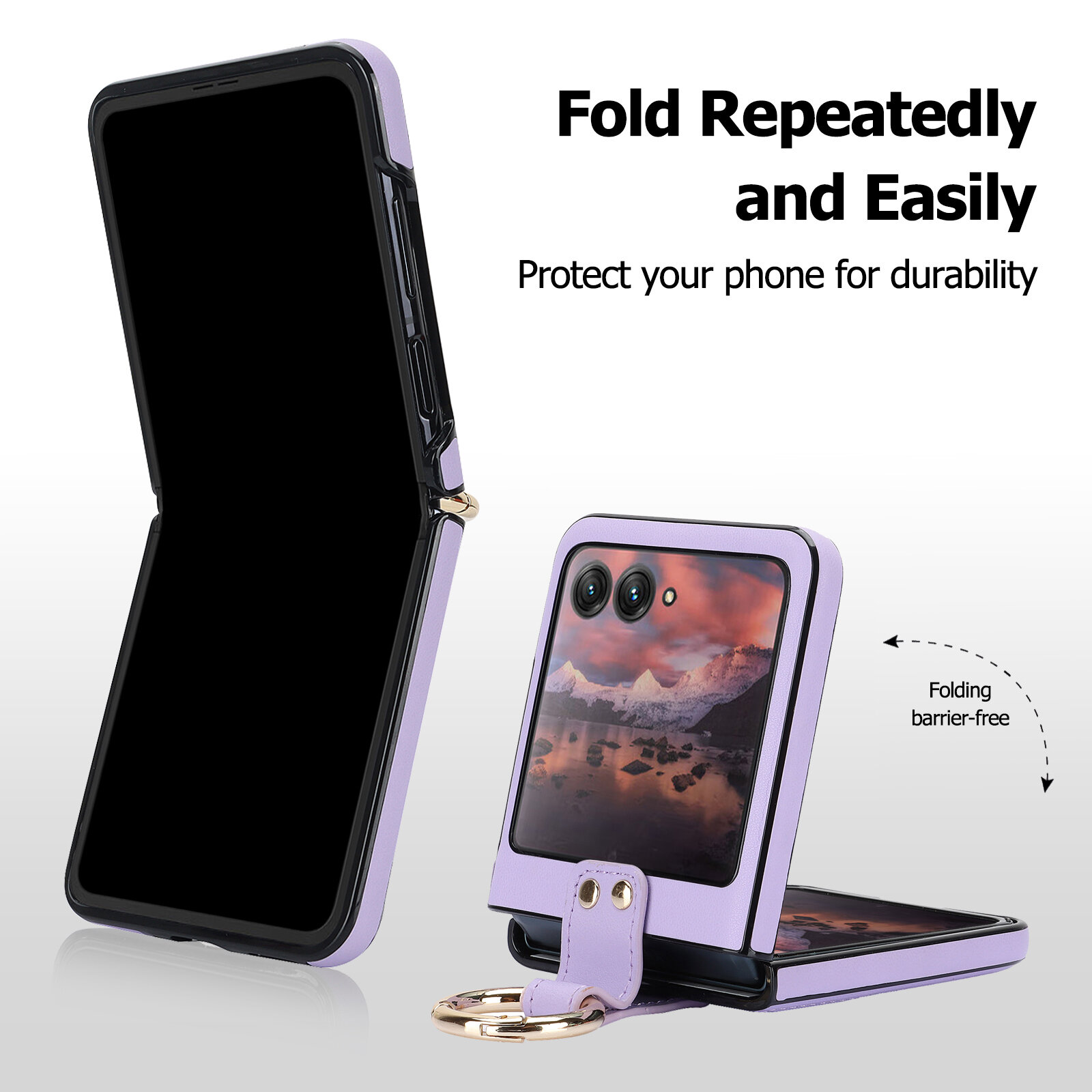 Подходит для Motorola Razr 50 Ultra/Моторола Мото Razr 50 Ultra Чехлы для телефонов, с защитой камеры и с подставкой противоударный, Мото Razr 50 Ultra, подставка, soft touch,360° Полная защита, резина