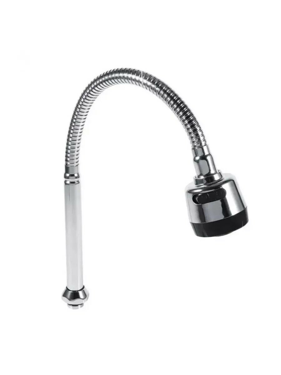 Излив для кухни ComfortFactor 65579-10, нерж. сталь, гибкий, хром