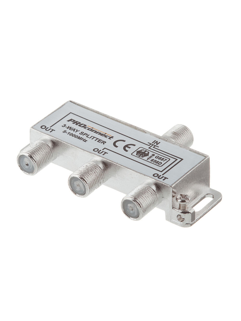 ТВ делитель 3 F-выхода