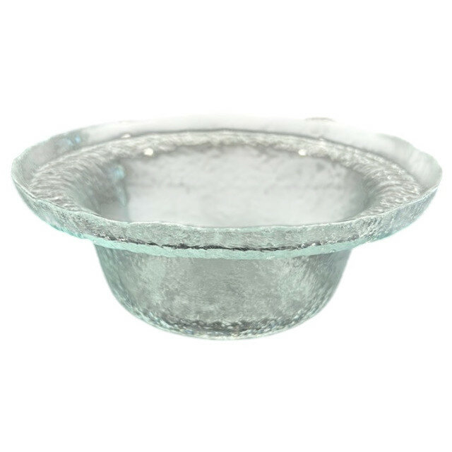 AKCAМ RIO стеклянный салатник 18 см, объём 0,35 л, круглый кухонный аксессуар