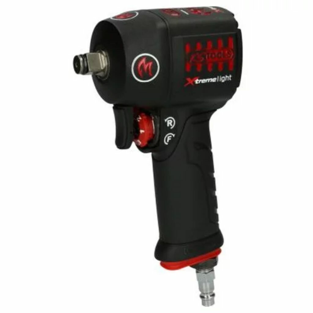 Пневматический ударный гайковерт KSTools 515.1150, 1390 Нм, черный/красный