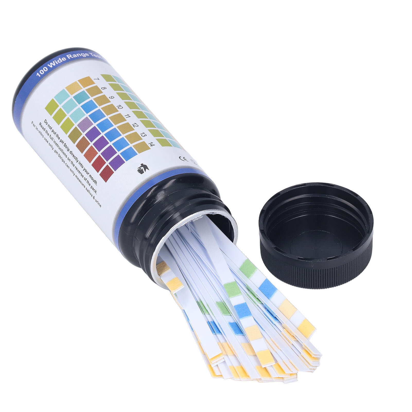 PH Test Strips 15 Seconds Colorimetric Method Easy Operation Wide Applicability — фото 1