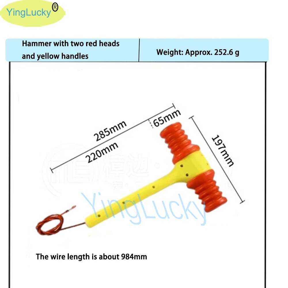 Детский игровой молоток YingLucky "Ударь хомяка / таракана" I