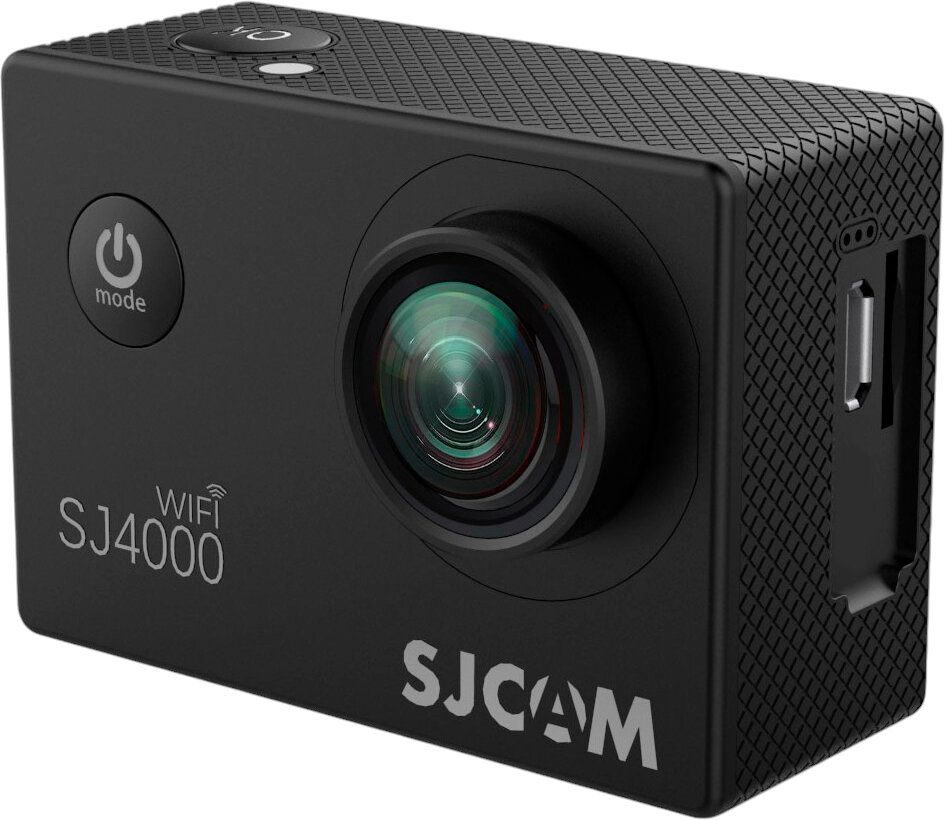 Экшн-камера SJCAM SJ4000 WiFi черный