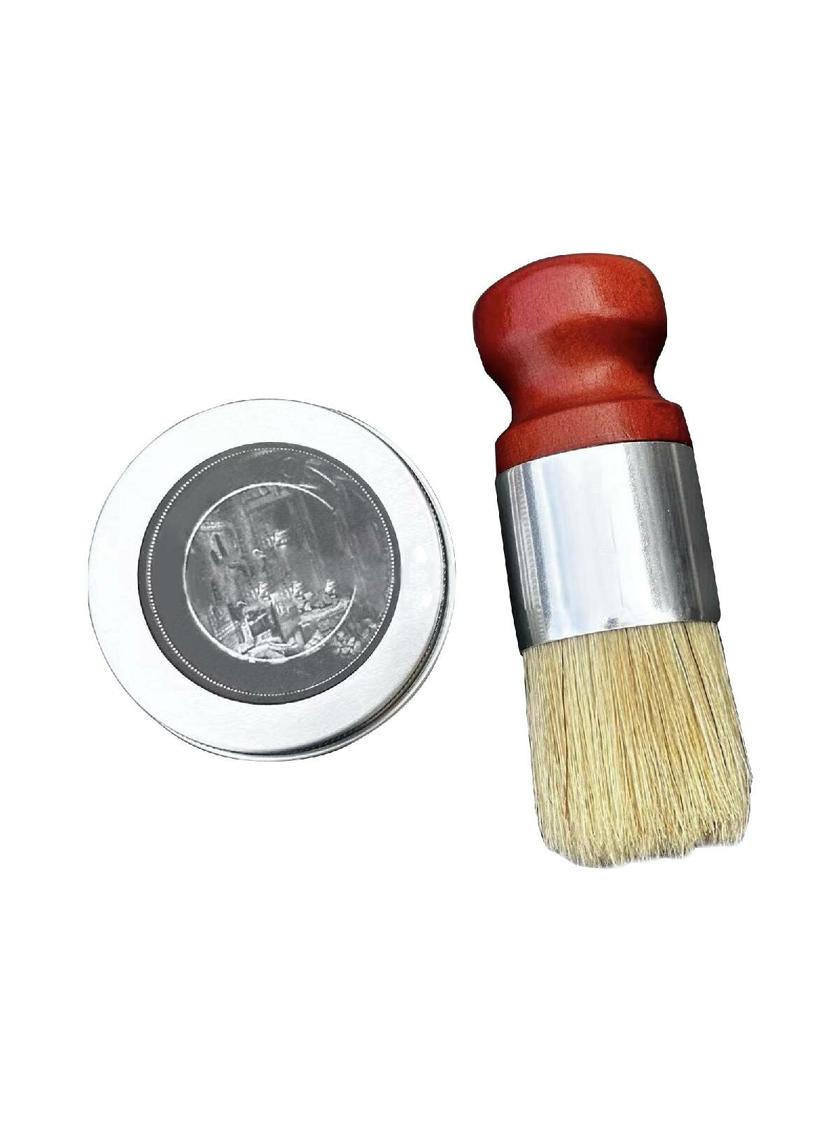 Мебельный бальзам с кисточкой для увлажнения кожи, Очищающий бальзам