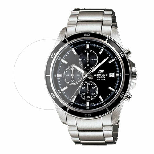 Скрин Мобайл защитный экран для часов Casio EFR-526D-1AV из гидрогелевая плёнка прозрачная
