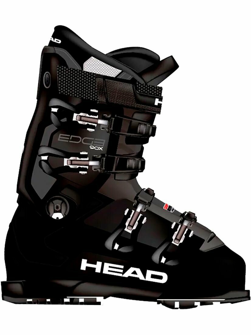 Горнолыжные ботинки мужские HEAD EDGE 90X HV, черные-серые, размер 27,5