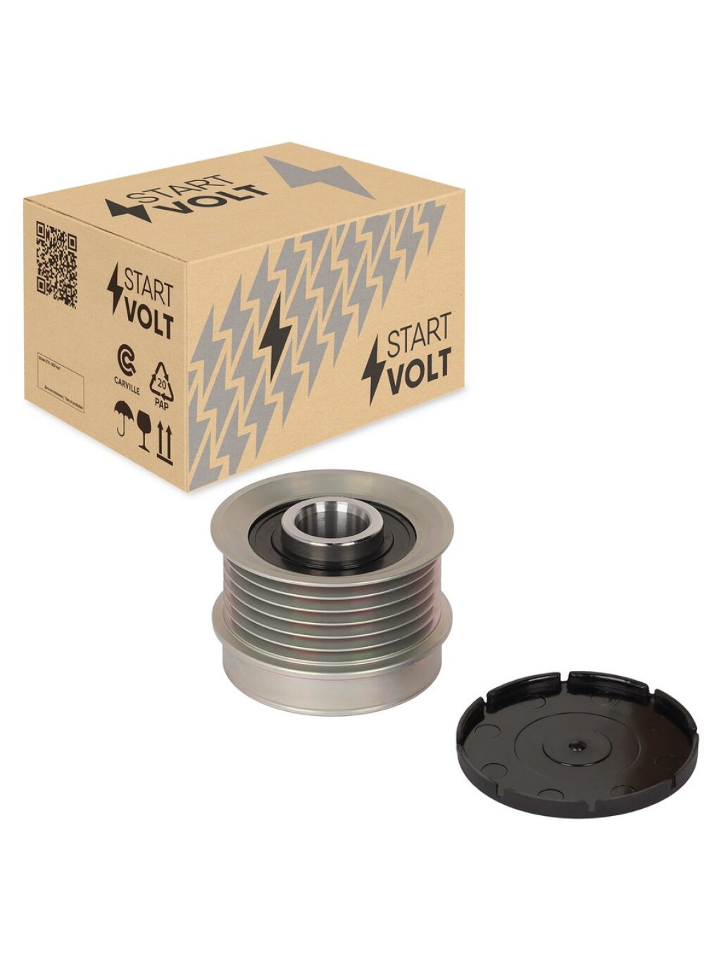 Шкив с обгонной муфтой генератора STARTVOLT SGP 1084