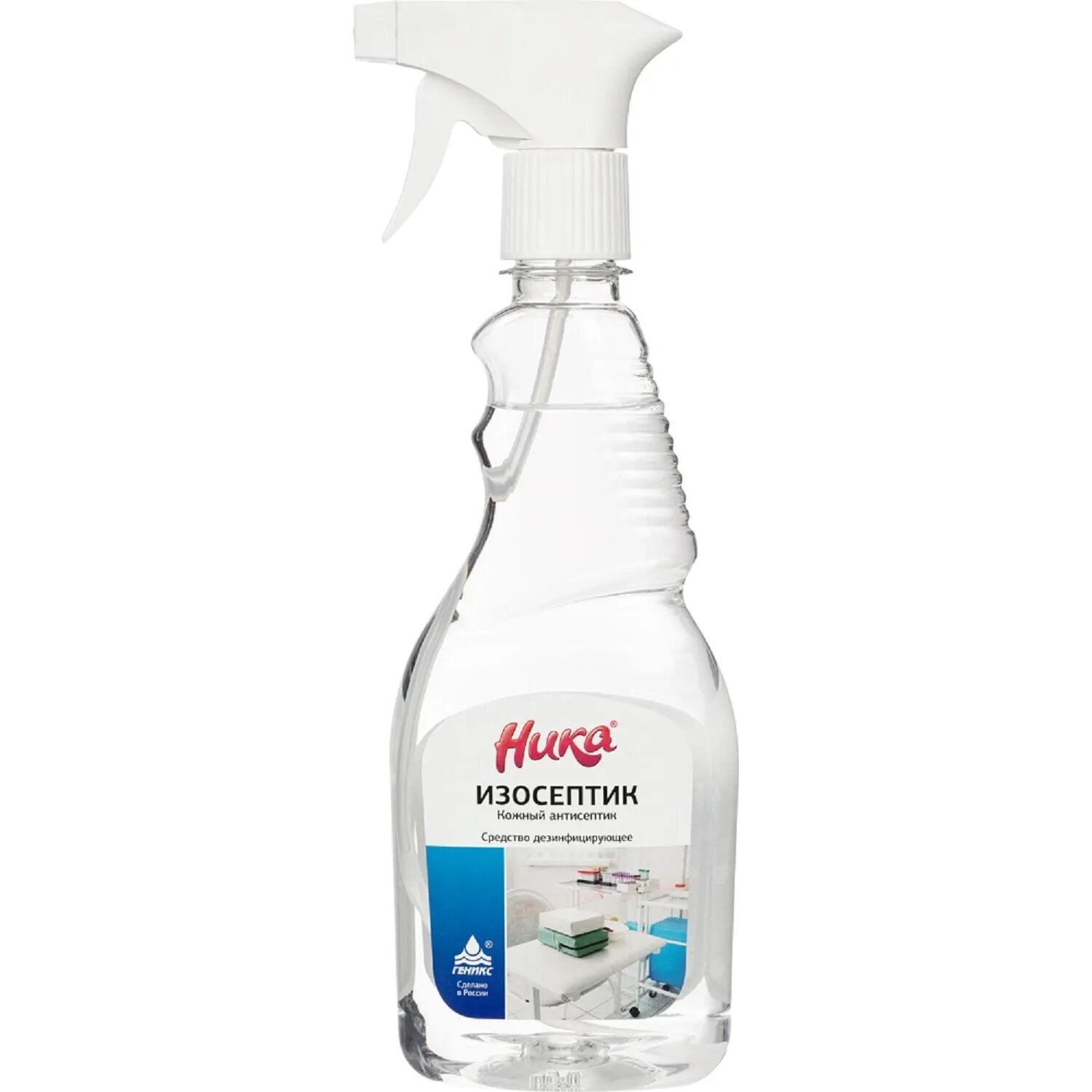 Профхим антисептик кожный д/дезинф рук (спирт 65%) Ника/Изосептик, 0.5л_т/р